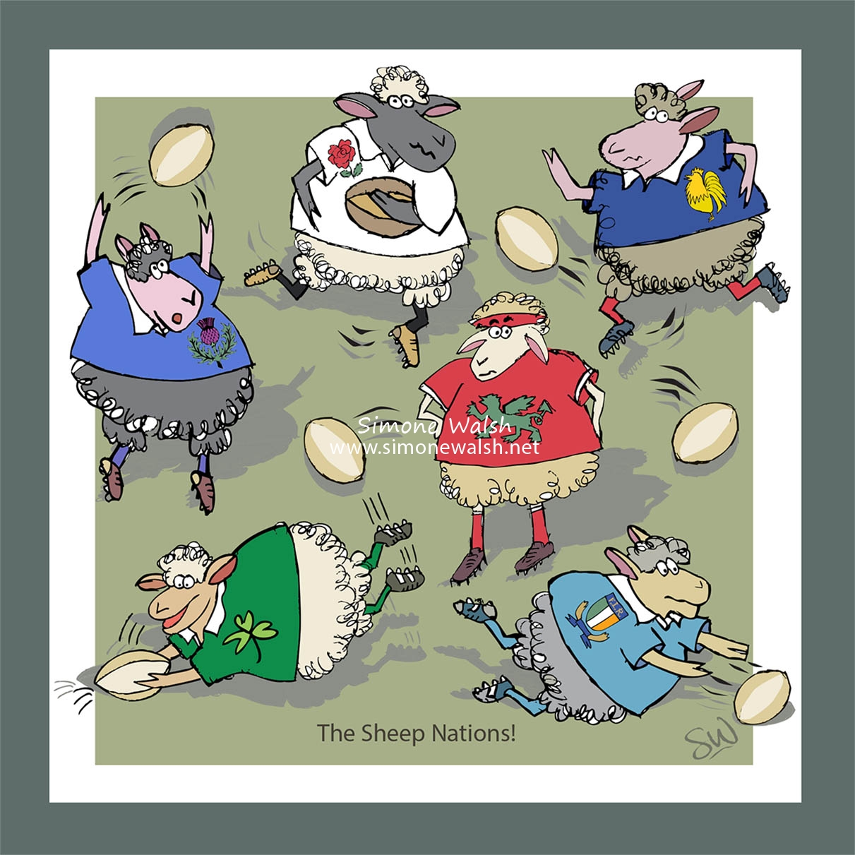 The Sheep Nations! - Simone Walsh