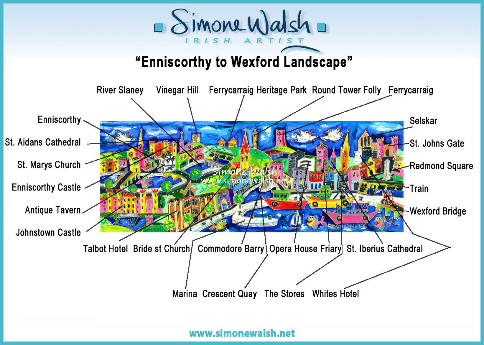 Enniscorthy to Wexford Landscape - Simone Walsh