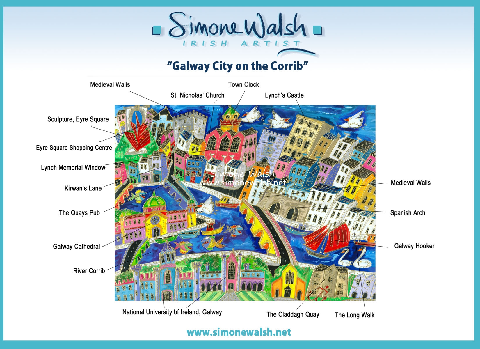 Galway City Centre Shopping Map Rome Wild British Isles: Ireland's