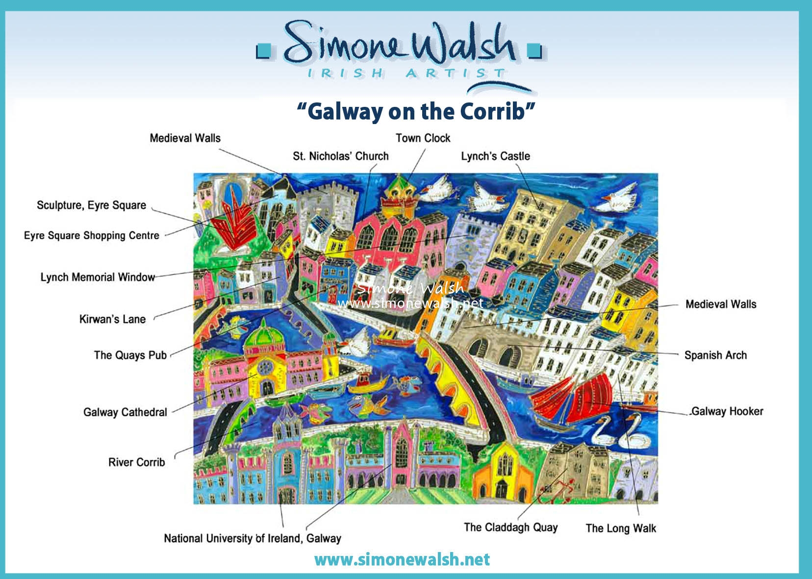 Galway City on the Corrib - Simone Walsh