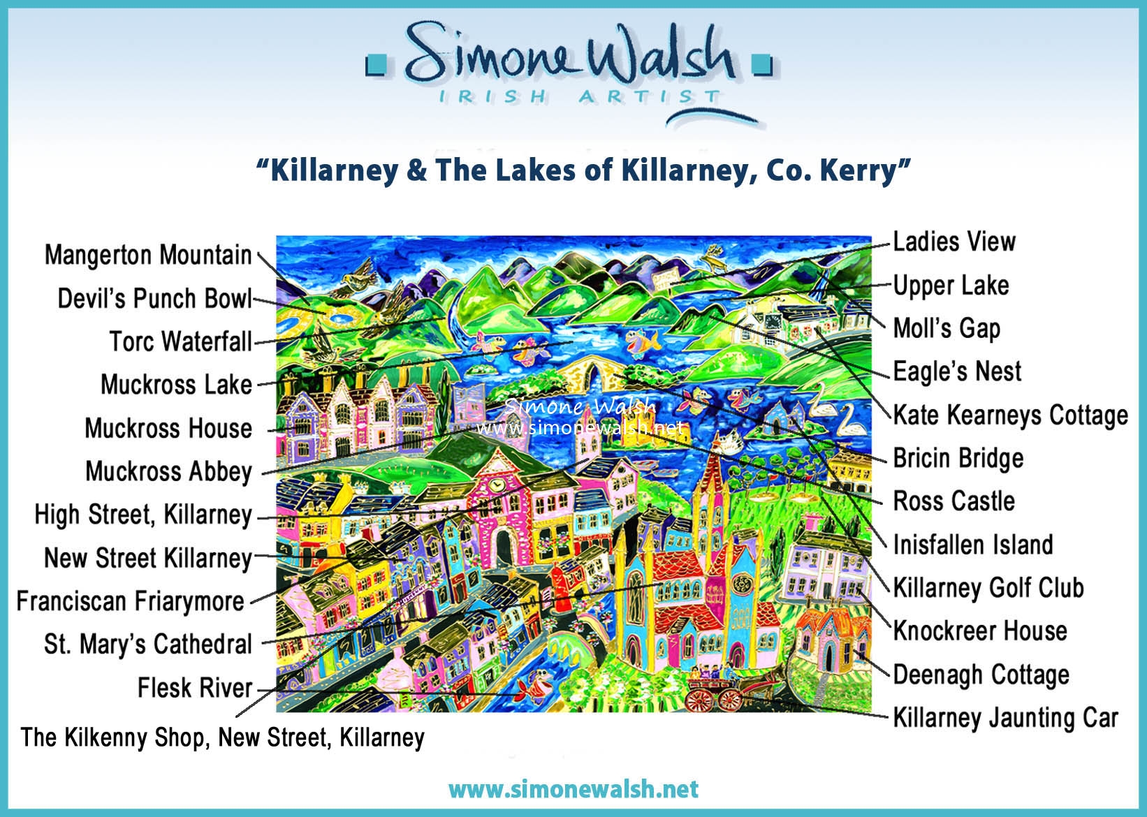 Killarney & the lakes of Killarney, county kerry - Simone Walsh